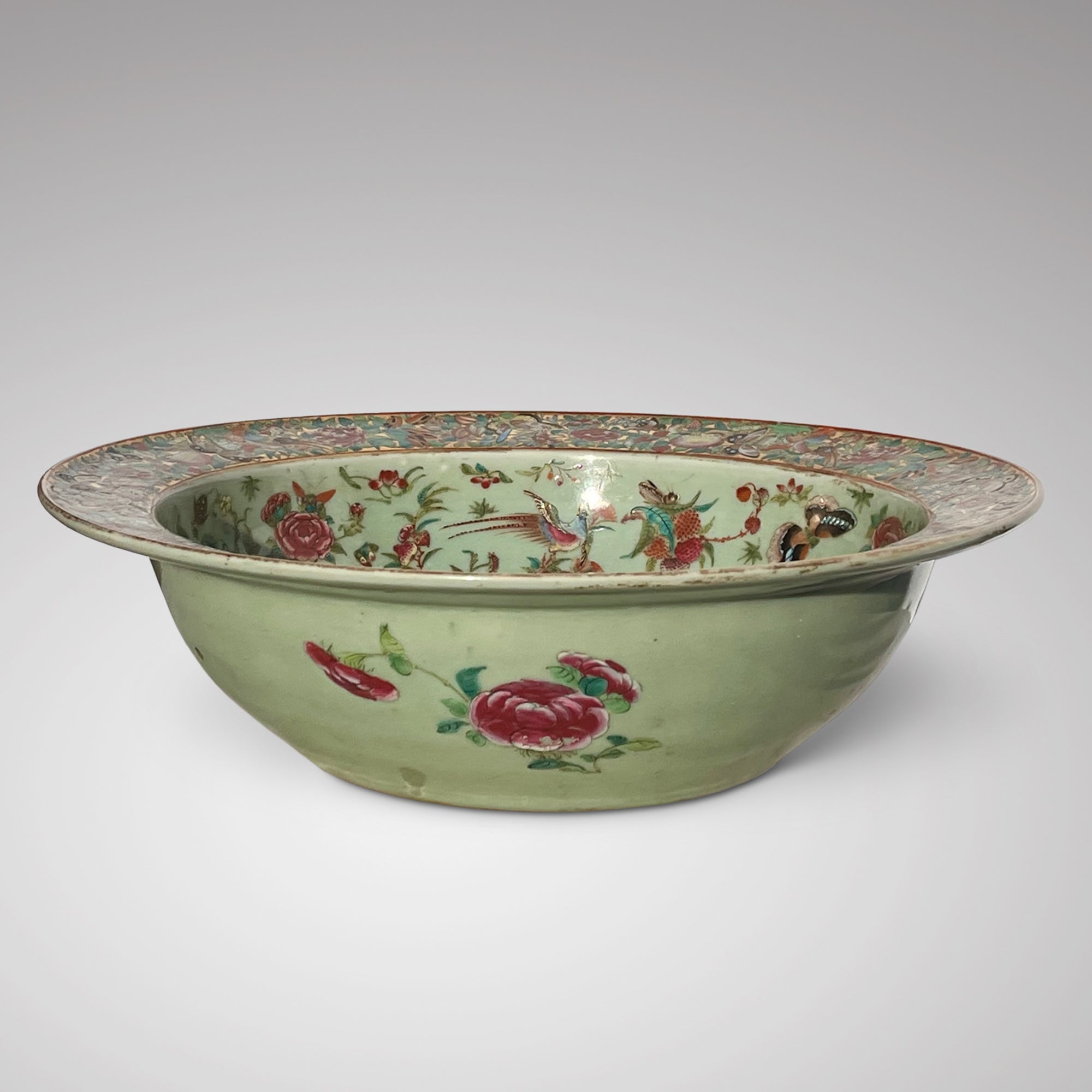 Large 19th Century Chinese Centre Bowl – Hobson May Collection