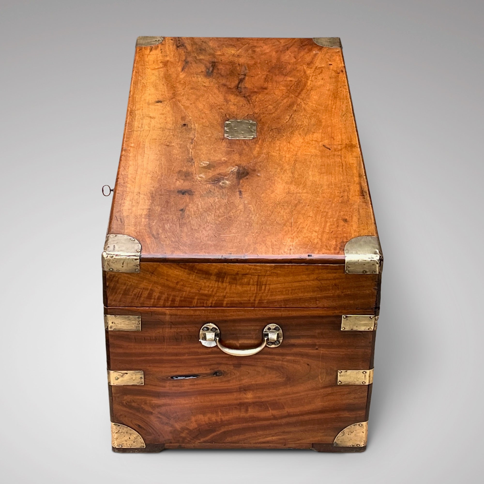 19th Century Camphor Wood Campaign Trunk – Hobson May Collection